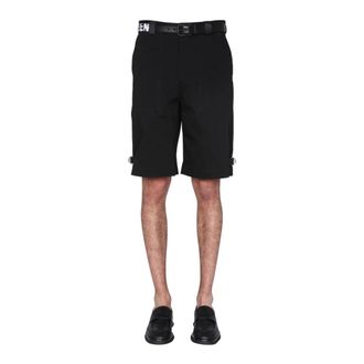 Alexander McQueen Regular FIT Bermuda - - Shorts - Herren - Schwarzk - S