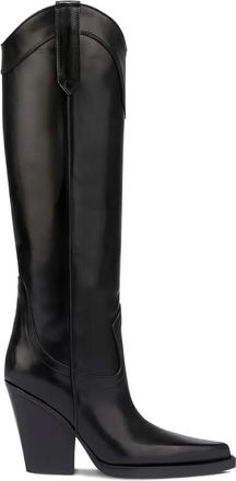 PARIS TEXAS bottines El Dorado &agrave; bout pointu - Noir