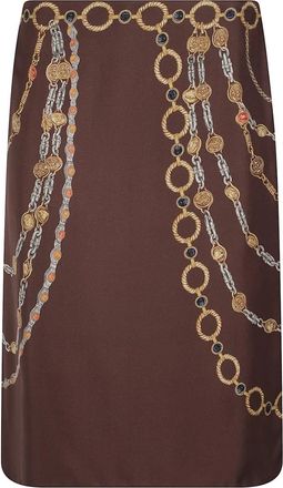 Versace Femme, Jupes, Brun, Taille: 36 FR Versace Skirts