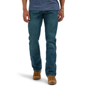 Wrangler Herren-Jeans, hohe Gr&ouml;&szlig;e, Retro, schmale Passform, Bootcut, River Wash, 29W / 34L