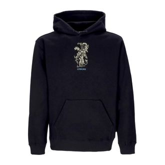 Iuter Schwarzer Hoodie mit K&auml;ngurutasche - - Sweatshirts & Hoodies - Herren - Schwarzk - XS