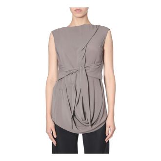 Rick Owens Damen, Oberteile, Grau, SGr&ouml;&szlig;e