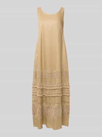 Max Mara Flie&szlig;endes Freizeitkleid aus reinem Leinen Modell DOLMEN