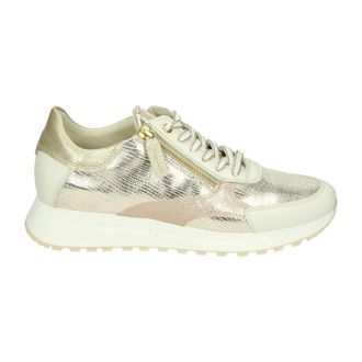 DL Sport Goldene Sportliche Flache Sneakers - - Shoes - Damen - Beige - 41 EU