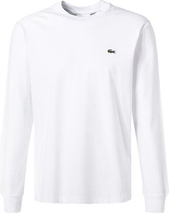 Lacoste Herren Longsleeve weiß Classic Fit