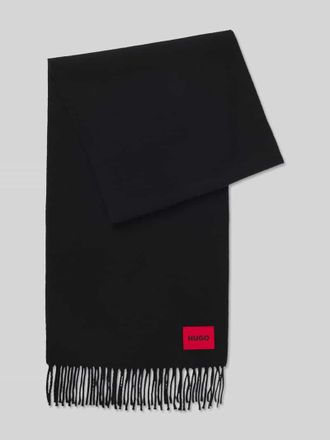 HUGO BOSS Schal aus reiner Wolle Modell JUSTER