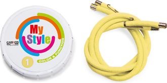 CASCO Mystyle Helmstreifen, Gelb, S