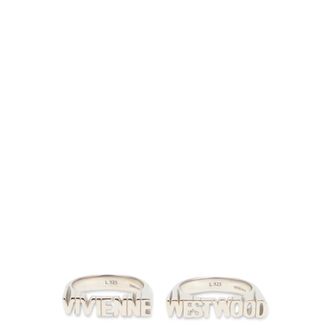 Vivienne Westwood Femme, Accessoires, Gris, Taille: S Rings