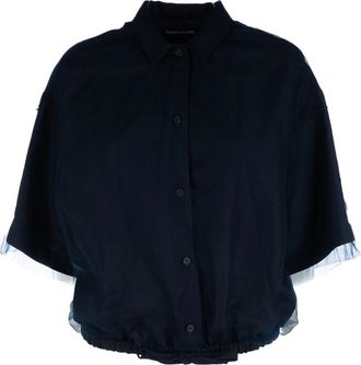 Fabiana Filippi Stilvolle Hemden Kollektion - - Blouses & Shirts - Damen - Blau - L