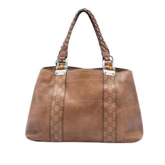 Gucci Sac cabas vintage Pre-owned - Femme - Pre-owned - Brun - Taille: ONE Size