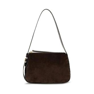Tory Burch Kleine Romy Wildleder Umh&auml;ngetasche - - Bags - Damen - Braun - ONE SIZE