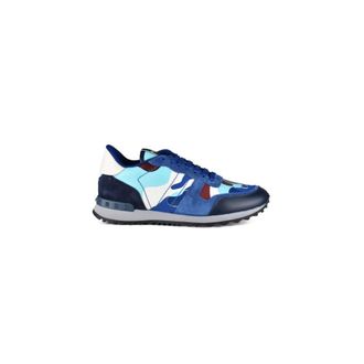 Valentino Garavani Rockrunner Sneakers - - Shoes - Herren - Blau - 40 1/2 EU