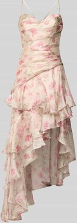 Luxuar Regular Fit Abendkleid mit floralem Allover-Print