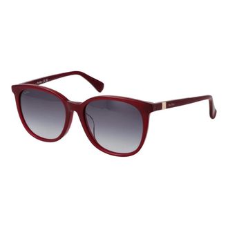 Max Mara Femme, Accessoires, Rouge, Taille: ONE Size Panto Lunettes de soleil
