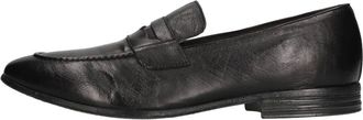 Exton Homme, Chaussures, Noir, Taille: 45 EU Mocassin en cuir souple Vitello