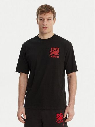 HUGO BOSS T-Shirt Delel_RB 50564572 Schwarz Relaxed Fit