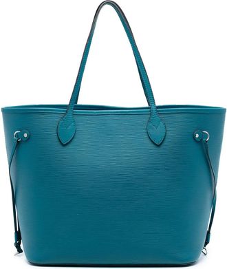 Louis Vuitton Shopper - Epi Neverfull MM - Gr. unisize - in Blau - f&uuml;r Damen