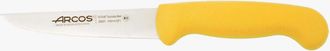 Arcos Gem&uuml;semesser Edelstahl NITRUM 100 mm - Perfekt zum Sch&auml;len und Schneiden von Obst und Gem&uuml;se - Gelber Polypropylen-Griff - Serie 2900