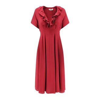 Alberta Ferretti Midi Kleider - - Dresses - Damen - Rot - L