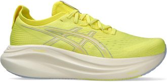 Asics Herren Gel-Nimbus 27 Sneaker, Citron/Cream, 41.5 EU