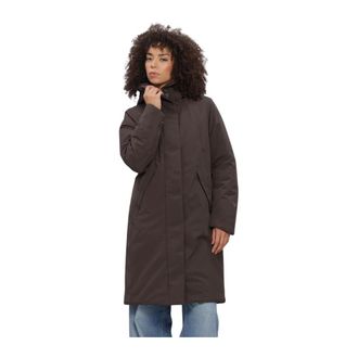 KRAKATAU Gaia Long Parka - - Coats - Damen - Braun - XL