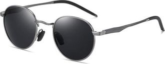 Generic Lunettes De Soleil Polaris&eacute;es For Hommes Et Femmes, Monture Ronde, Color&eacute;es Et Tendance, For La Conduite(4)