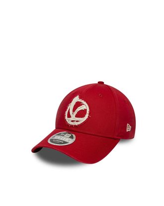 New Era Mens Baseball Cap 9forty M-Crown Dark Red Hat