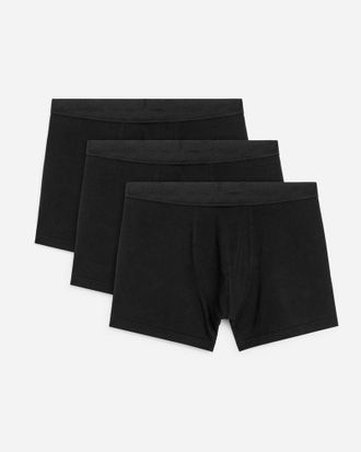 Arket Lange Boxer Aus Jersey 3er-Set -Schwarz