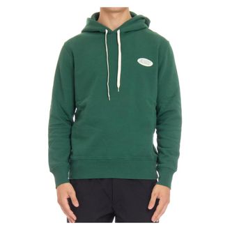 Autry Gr&uuml;ner Pullover mit Kapuze und Logos - - Sweatshirts & Hoodies - Herren - Gr&uuml;n - M