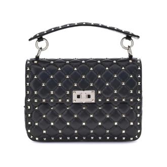 Valentino Garavani Femme, Sacs, Bleu, Taille: ONE Size Rockstud Spike Sac &agrave; bandouli&egrave;re