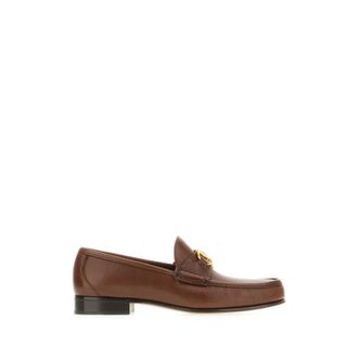 Valentino Garavani Stylische Loafer f&uuml;r M&auml;nner - - Shoes - Herren - Braun - 39 EU