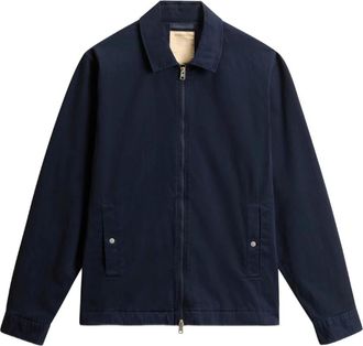 Woolrich Homme, Vestes, Bleu, Taille: XL Timber Shirt Jacket