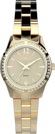 Timex Uhr - Quarz-Analoguhr Timex Womens Solar Analog - Gr. unisize - in Gold - für Damen