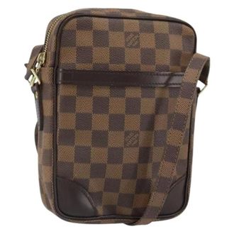 Louis Vuitton Sac bandouli&egrave;re Vintage en toile Pre-owned - Femme - Pre-owned - Brun - Taille: ONE Size