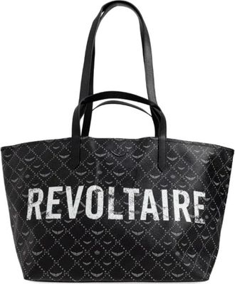 Zadig&Voltaire Femme, Sacs, Noir, Taille: ONE Size Z Shopper XL Revoltaire
