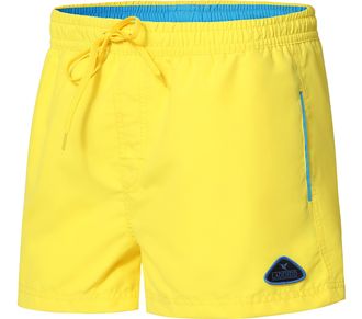 Ladeheid Herren Badehose kurz Schwimmshorts Badeshorts Schwimmhose LAZA1001 (Gelb Azurblau, 3XL)