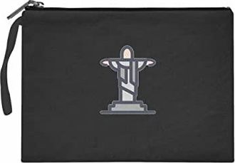 Bonateks Femme Frfcb101200 Femme Clutches, Noir, Black EU