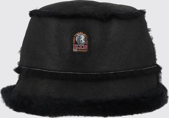 Parajumpers Fischerhut aus Shearling mit gesticktem Logo