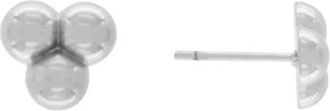 Dansk Copenhagen Dreifache Silberne Ohrringe - - Accessories - Damen - Grau - ONE SIZE