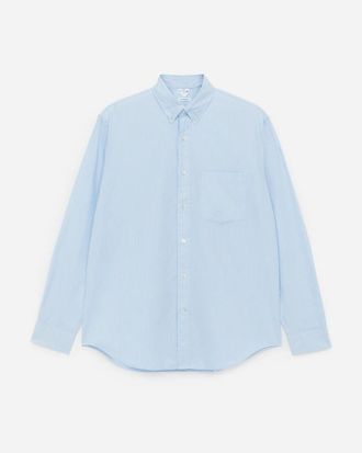 Arket Lockeres Button-down-Hemd -Blau