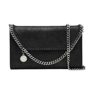 Stella McCartney Femme, Sacs, Noir, Taille: ONE Size Wallet w/ Chain Bag