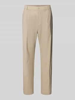 Cruna Hose aus Schurwolle-Mix mit franz&ouml;sischen Eingrifftaschen