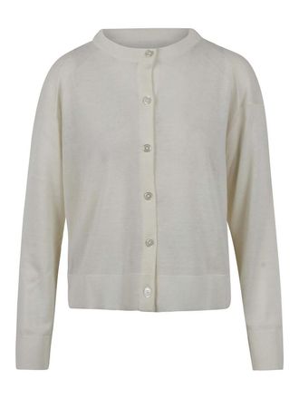 Loulou Studio Cardigan - Wei&szlig;