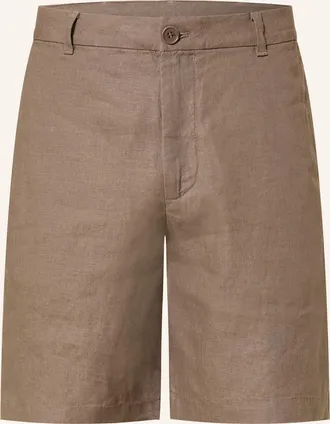 Arket Arket Shorts Eamon Aus Leinen braun