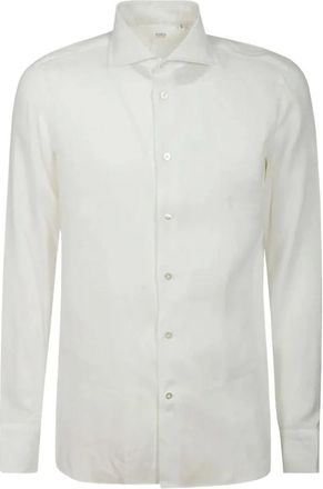 Borriello Homme, Chemises, Blanc, Taille: S Formal Shirt