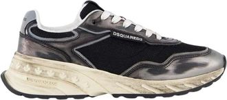Dsquared2 Femme, Chaussures, Gris, Taille: 40 EU Sprinter Baskets grises pour femmes