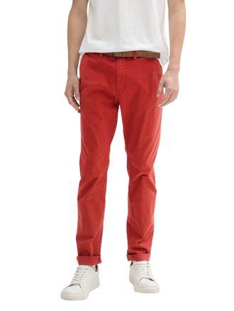 Tom Tailor Herren 1027694 Slim Chino Hose, 14302-Velvet Red, 31W / 34L