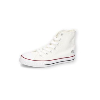 Dockers by Gerli Damen High-Top Sneaker, Frauen Halbschuhe,Strassenschuhe,Freizeitschuhe,Turnschuhe,Laufschuhe,schn&uuml;rschuhe,Weiss,39 EU