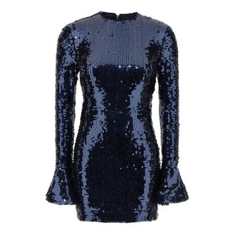 Rotate Mini Paillettenkleid - - Dresses - Damen - Blau - XS