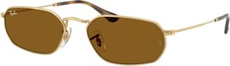 Ray-Ban unisex, Accessoires, Jaune, Taille: 54 MM Rb3947 Lunettes de soleil